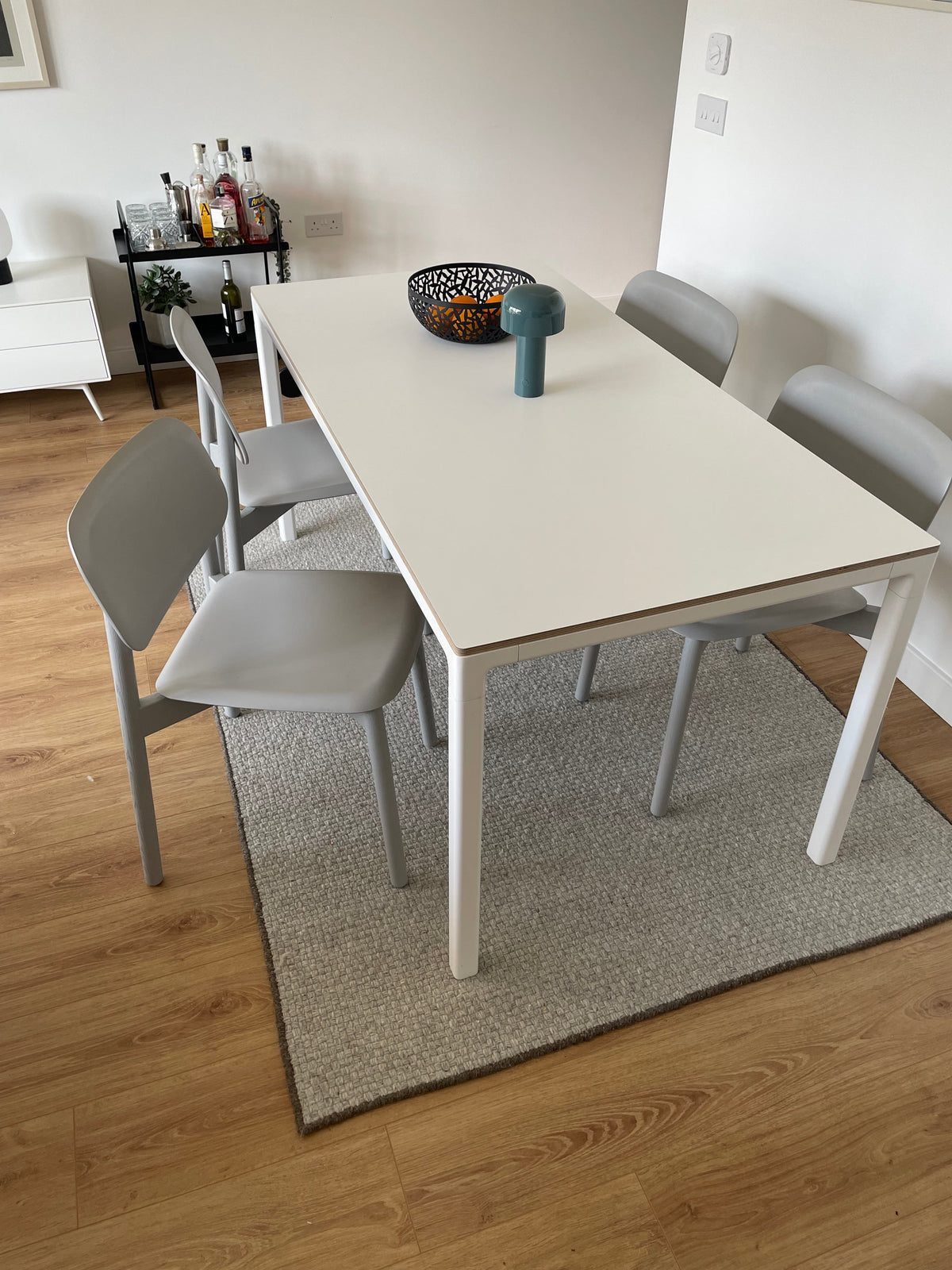 4 x Hay Soft Edge 60 Grey Chairs – LOT.co.uk
