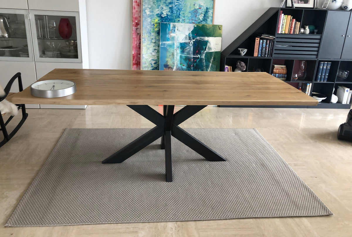 Large wooden dining table – LOT.co.uk