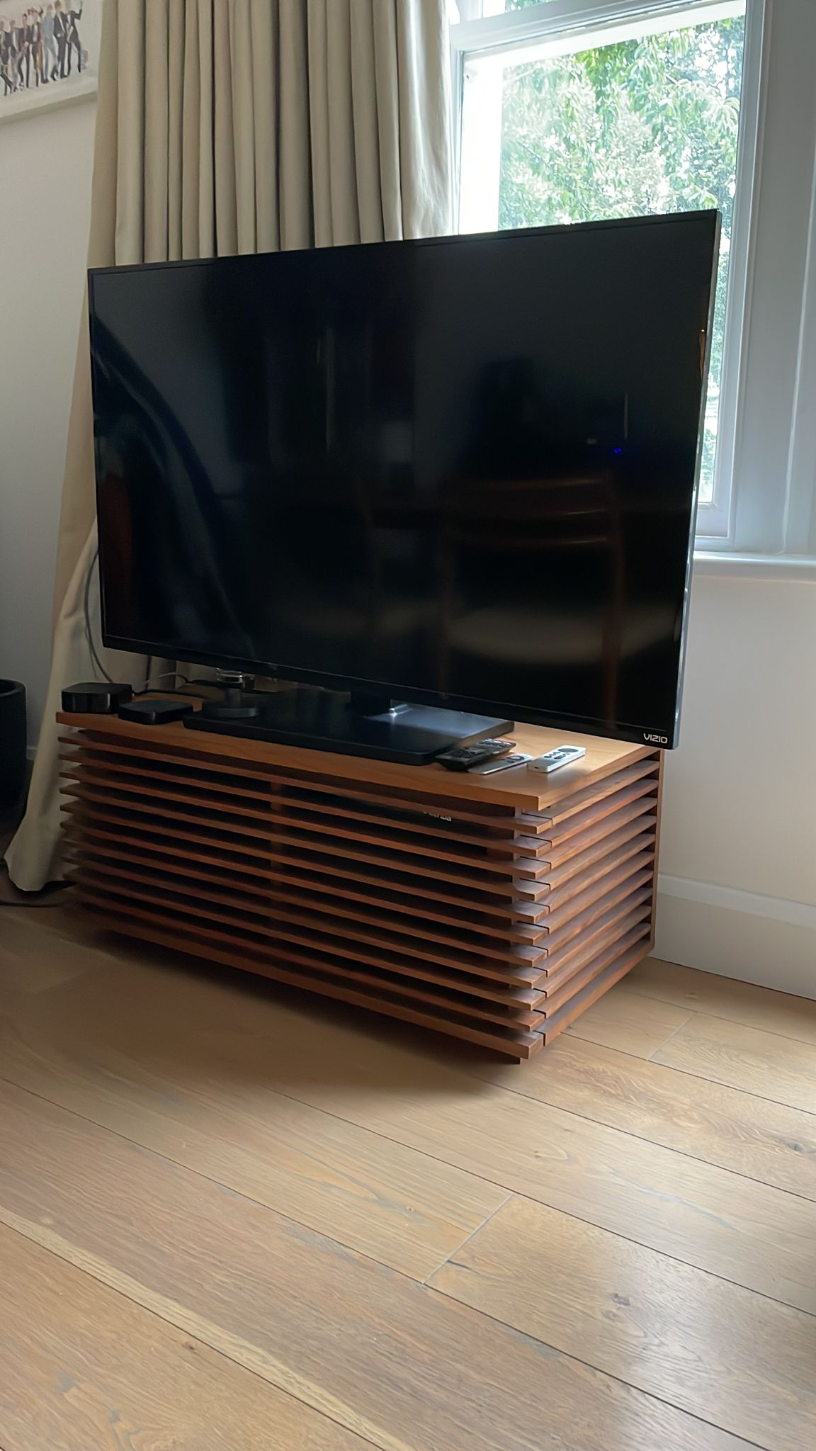 Line Media Console in Walnut from Design within Reach – LOT.co.uk