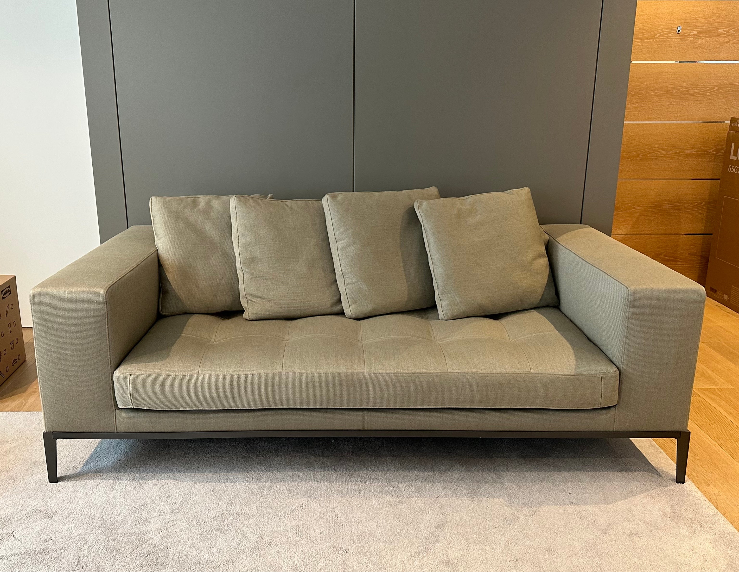 2- seater sofa by Maxalto B&B Italia Designed by Antonio Citterio – LOT ...